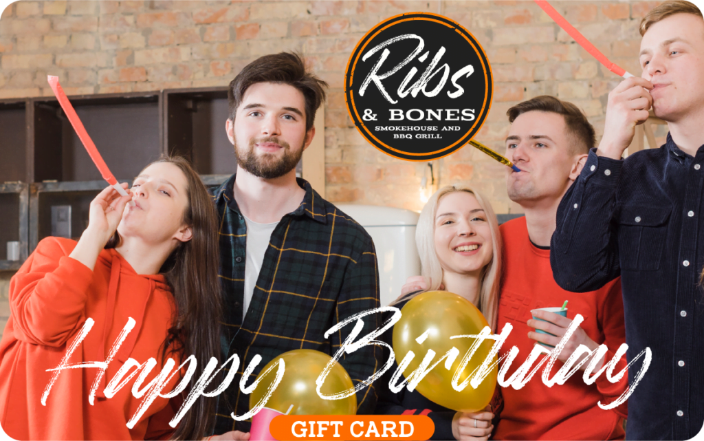 Ribs and Bones – Happy – GiftCards El Salvador