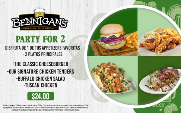 Bennigans – GiftCards El Salvador